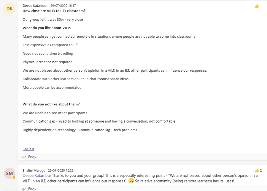 VILT for Corporate Training – Taking a Deeper Look
